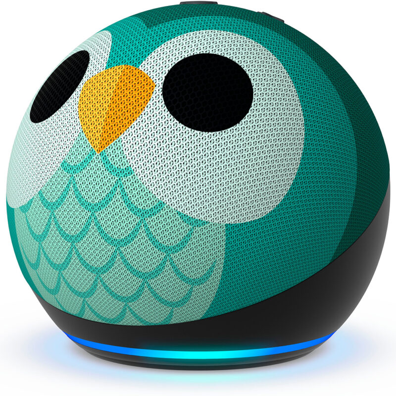 Speaker Amazon Echo Dot Kids 5TH Generation Bluetooth/Wi-Fi/Alexa – Owl ...
